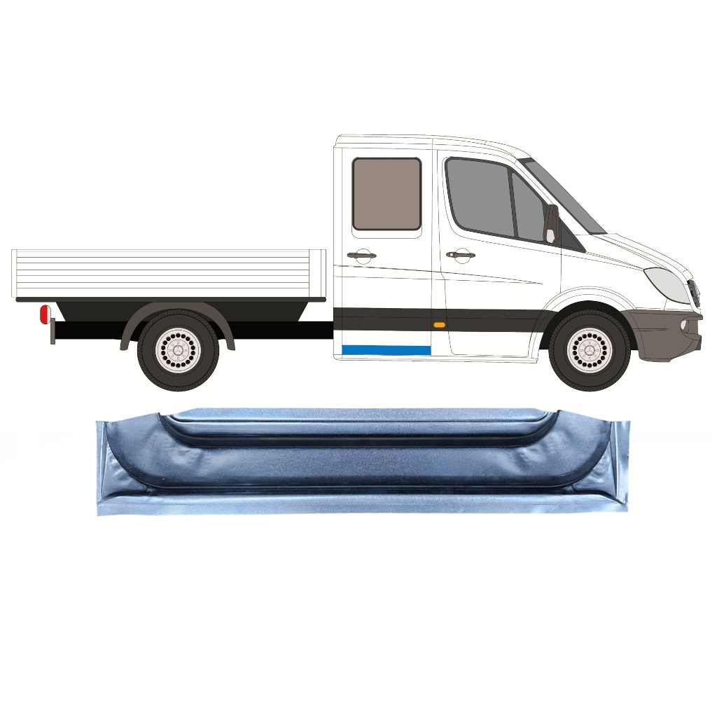 Galinių Durų Vidinė Dalis Už Mercedes Sprinter 2006- / Kairė = Dešinė ...